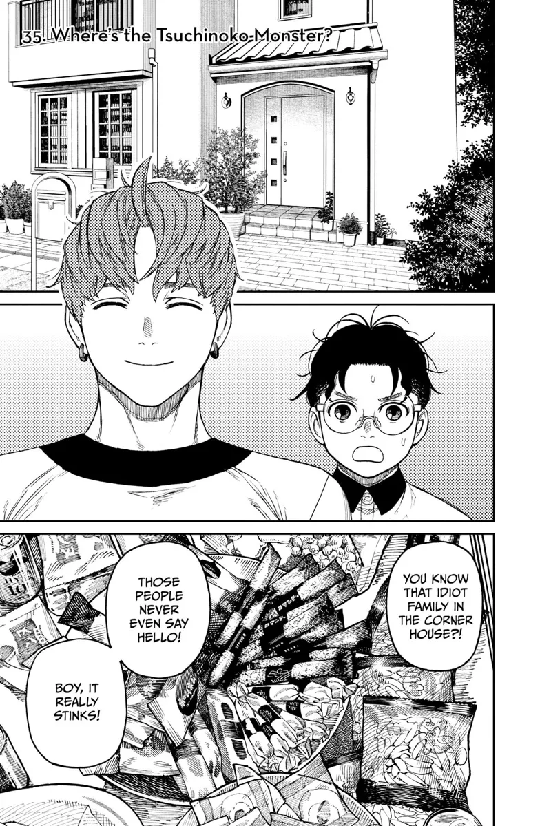 Dandadan Chapter 35 – Where’s The Tsuchinoko Monster? - Dandadan Manga