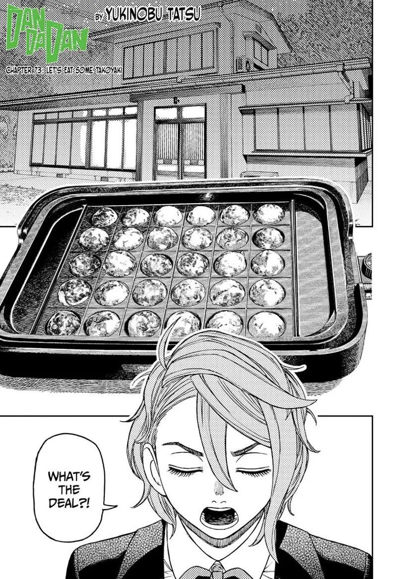 Dandadan Chapter 73 – Let’s Eat Some Takoyaki - Dandadan Manga